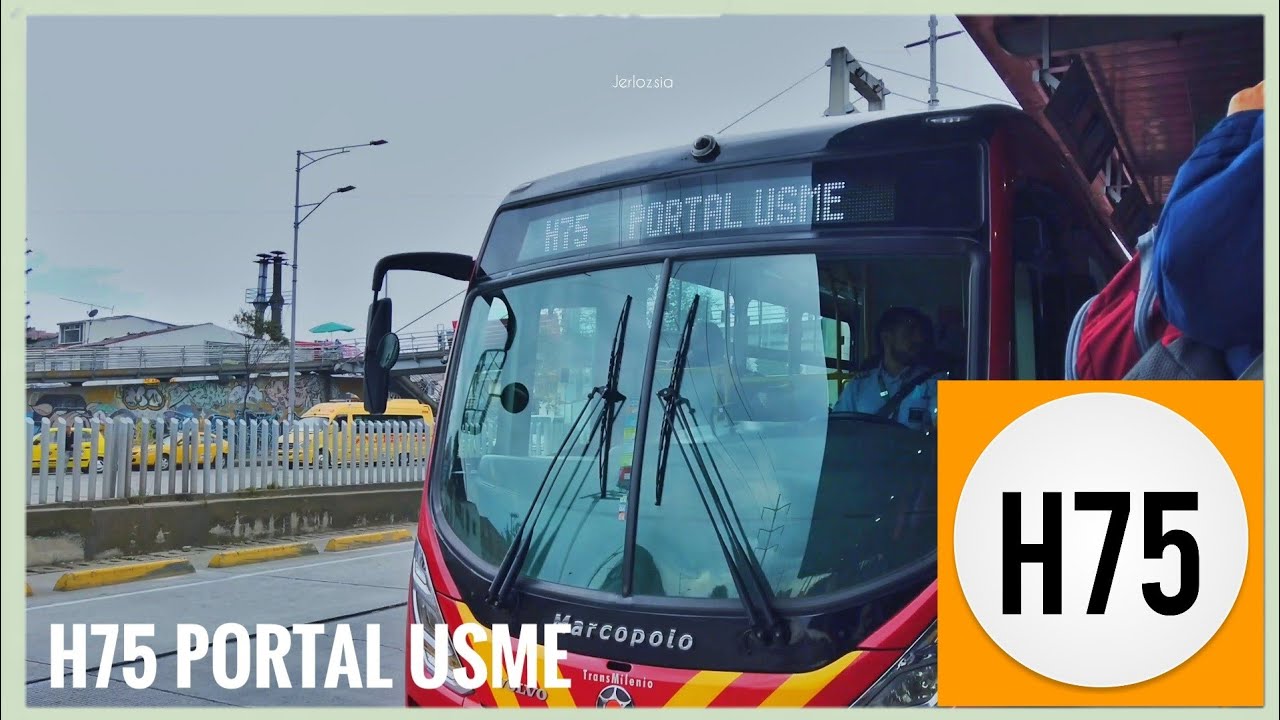 Descubre la ruta precisa del H75 Transmilenio y llega a tiempo a tu ...